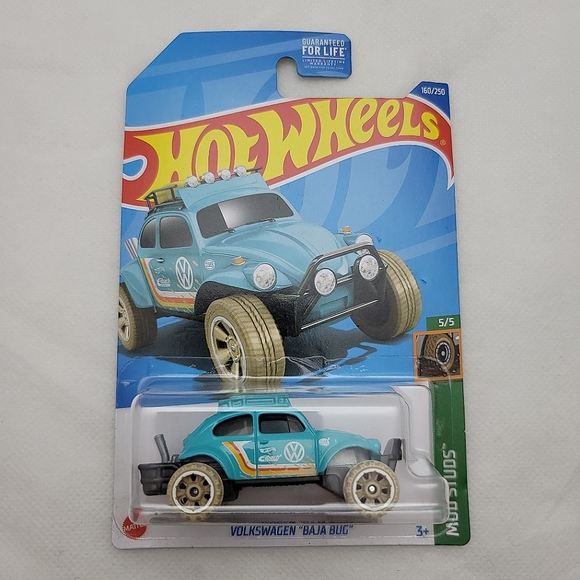 Mattel | Other | Hot Wheels Volkswagen Baja Bug Mud Studs | Poshmark